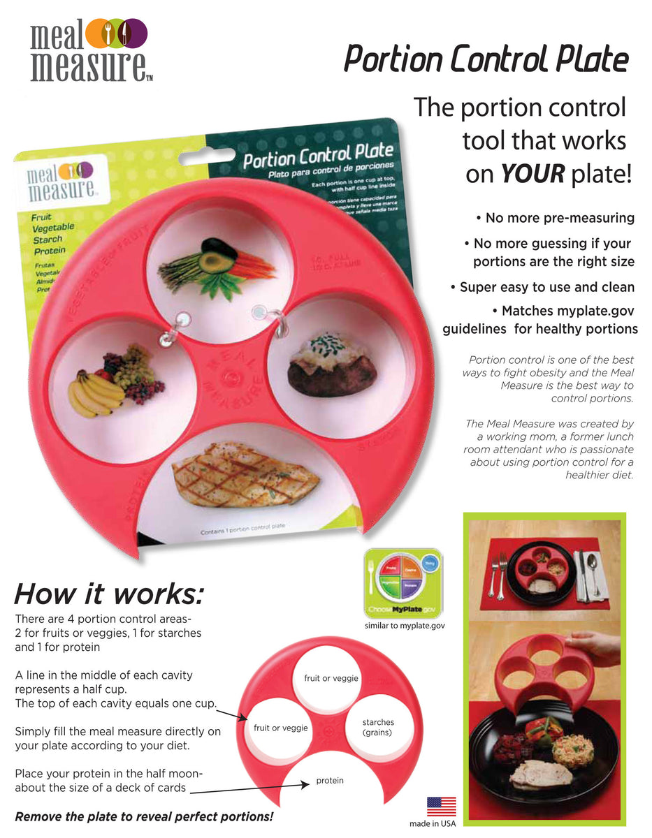 Meal Measure (Red) – Diabetes Secure